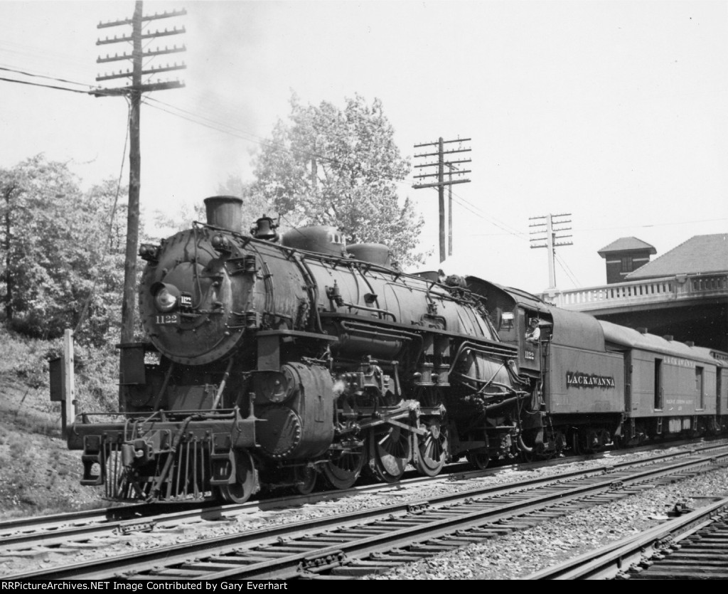 DLW 4-6-2 #1122 - Delaware, Lackawanna & Western